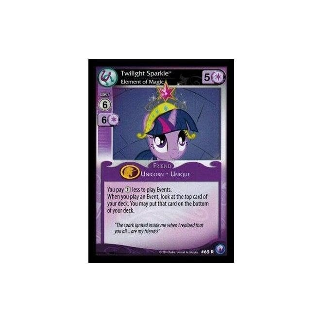 MY LITTLE PONY Single Card CANTERLOT NIGHTS - 065/203 : Twilight ...