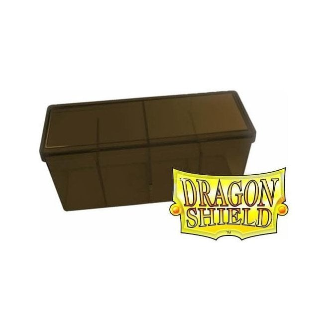 Dragon Shield Storage Box w. four compartments - Gold | Chaos Cards