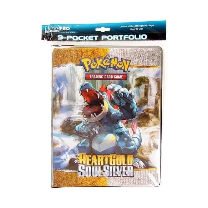 Ultra Pro A4 Folder 9 Pocket - Pokemon Heart Gold Soul Silver | Chaos Cards