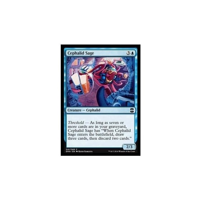 Cephalid Sage : ETERNAL MASTERS 041/249 - Magic the Gathering Single Card