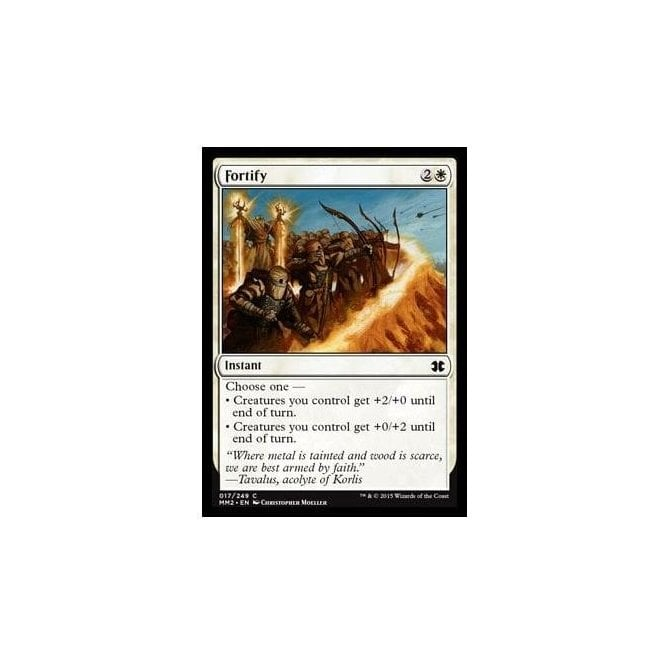 Fortify : MODERN MASTERS 2015 017/249 - Magic the Gathering Single Card