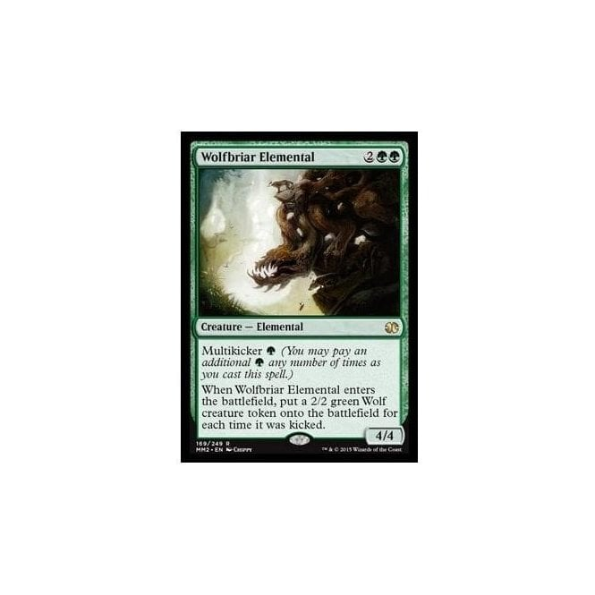 Wolfbriar Elemental : MODERN MASTERS 2015 169/249 - Magic the Gathering Single Card