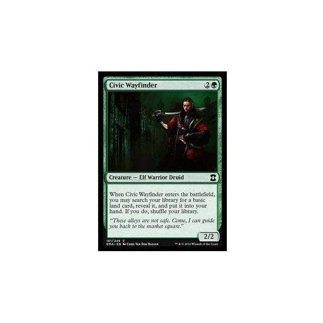 Civic Wayfinder (FOIL) : ETERNAL MASTERS 161/249 - Magic the Gathering ...
