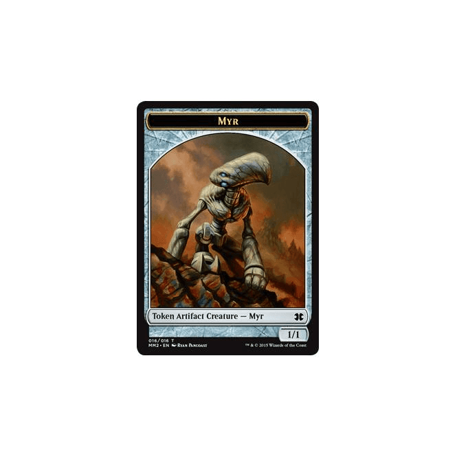 Myr (TOKEN) : MODERN MASTERS 2015 TOKEN 16/16 - Magic the Gathering ...