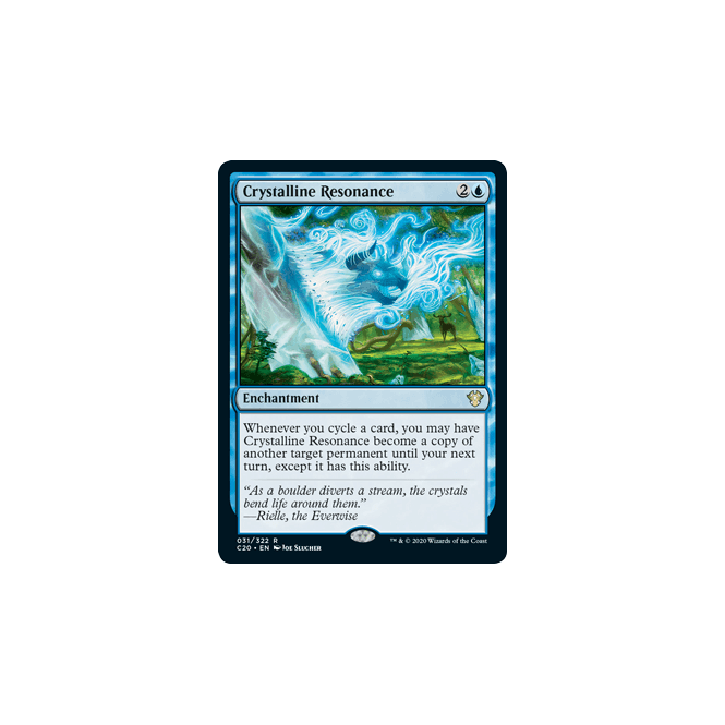 Crystalline Resonance : COMMANDER 2020 031/274 - Magic the Gathering ...