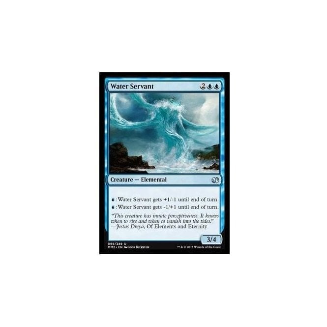 Water Servant (FOIL) : MODERN MASTERS 2015 069/249 - Magic the ...