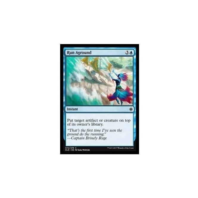 Run Aground (FOIL) : IXALAN 072/289 - Magic the Gathering Single Card