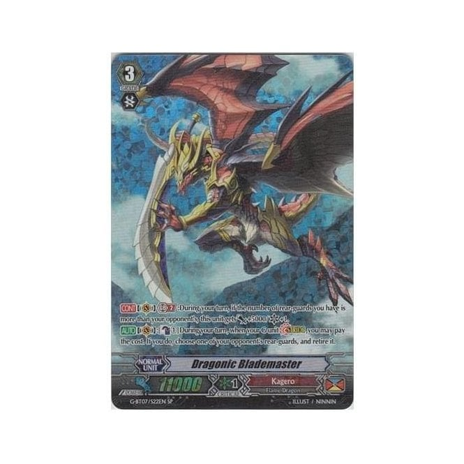 Dragonic Blademaster : G-BT07-S22 - Cardfight!! Vanguard Single Card