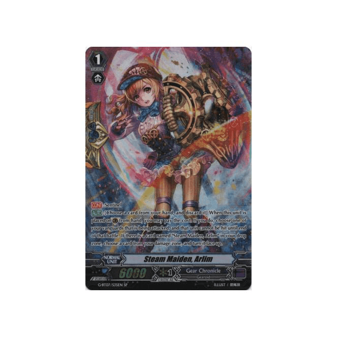 Steam Maiden, Arlim : G-BT07-S35 - Cardfight!! Vanguard Single Card