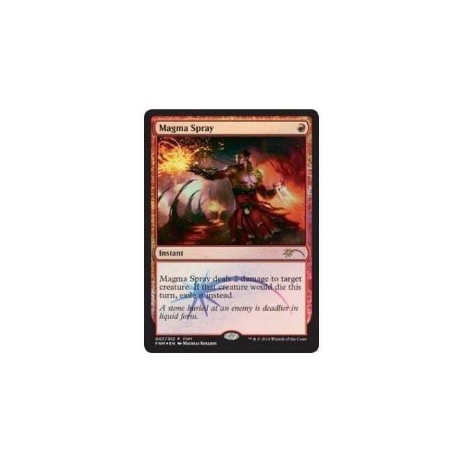 Magic the Gathering PROMOTIONAL FRIDAY NIGHT Single Card : 170 Magma Spray