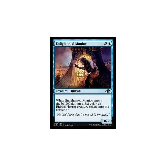 Enlightened Maniac : ELDRITCH MOON 058/205 - Magic the Gathering Single ...