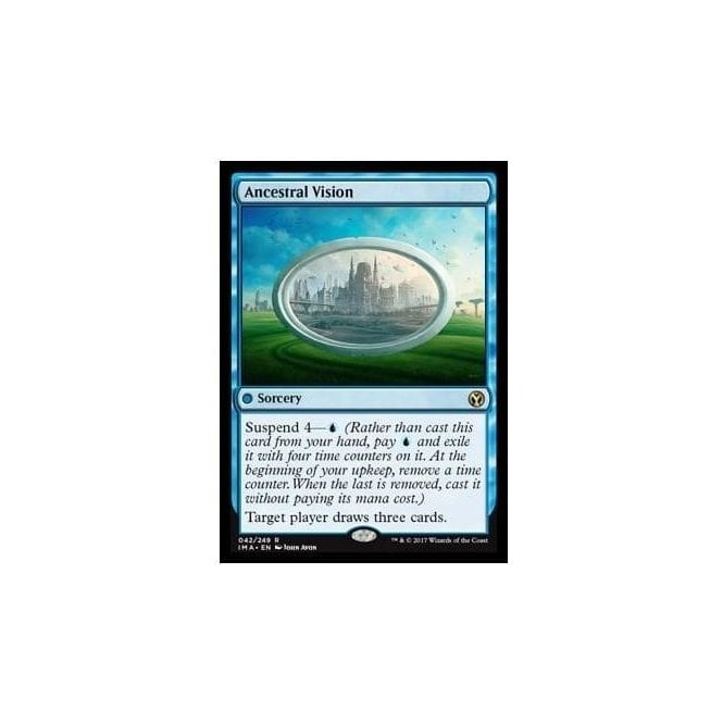 Ancestral Vision (FOIL) : ICONIC MASTERS 042/249 - Magic the Gathering ...