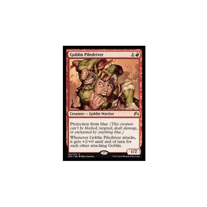 Goblin Piledriver : MAGIC ORIGINS 151/272 - Magic the Gathering Single Card