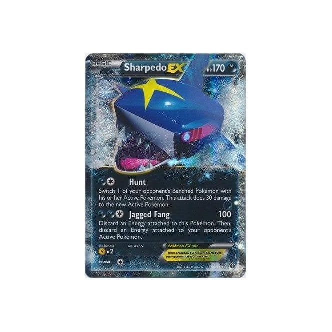 Pokemon Single Card XY - PRIMAL CLASH - 091/160 : Sharpedo EX | Chaos Cards