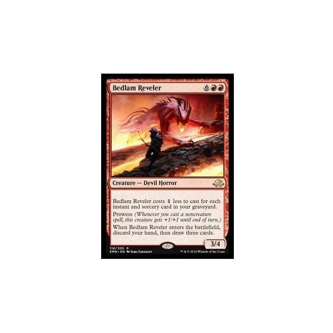 Bedlam Reveler : ELDRITCH MOON 118/205 - Magic the Gathering Single Card