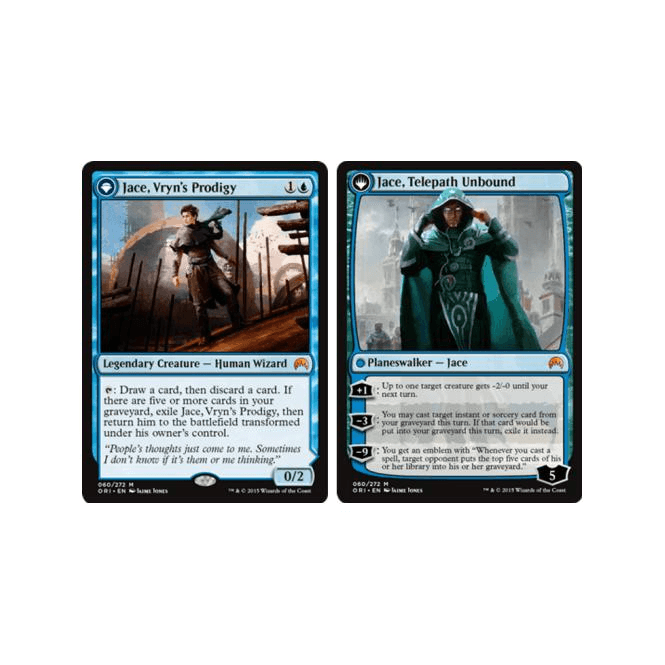 Jace, Vryn's Prodigy // Jace, Telepath Unbound (FOIL) : MAGIC ORIGINS ...