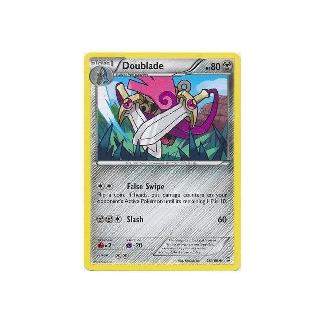 Pokemon Single Card XY - PRIMAL CLASH (Reverse Holo) - 099/160 : Doublade | Chaos Cards