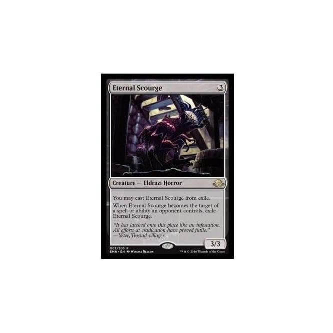 Eternal Scourge (FOIL) : ELDRITCH MOON 007/205 - Magic the Gathering ...