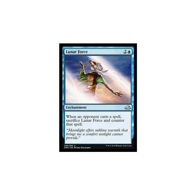 Lunar Force (FOIL) : ELDRITCH MOON 068/205 - Magic the Gathering Single ...