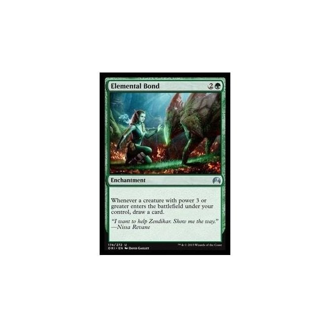 Elemental Bond (FOIL) : MAGIC ORIGINS 174/272 - Magic the Gathering ...
