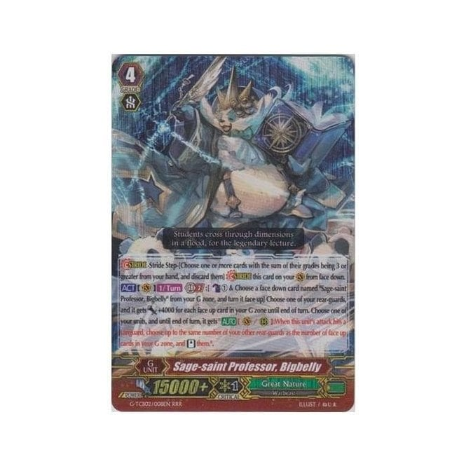 Sage-saint Professor, Bigbelly : G-TCB02-008 - Cardfight!! Vanguard Single Card