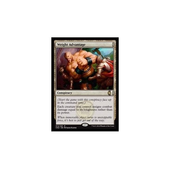 Weight Advantage : CONSPIRACY: TAKE THE CROWN 012/221 - Magic the ...