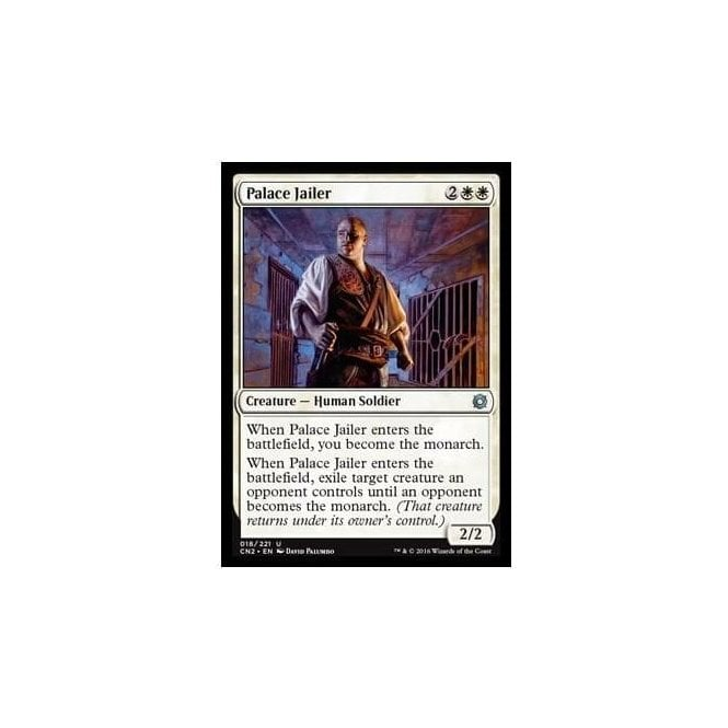 Palace Jailer (FOIL) : CONSPIRACY: TAKE THE CROWN 018/221 - Magic the ...