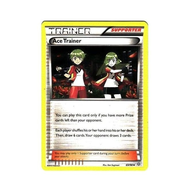 Pokemon Single Card XY - ANCIENT ORIGINS - 069/98 : Ace Trainer | Chaos ...