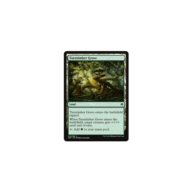Turntimber Grove : DUEL DECKS: ZENDIKAR VS. ELDRAZI 34/80 - Magic the ...