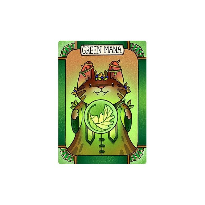 Tokens For MTG - Green Mana | Chaos Cards