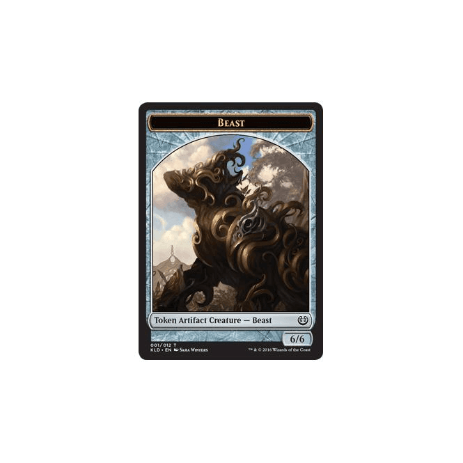 Beast (TOKEN) : KALADESH TOKEN 01/12 - Magic the Gathering Single Card