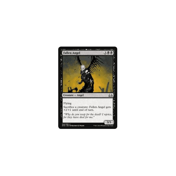 Fallen Angel : ANTHOLOGY DIVINE VS. DEMONIC 42/62 - Magic the Gathering ...