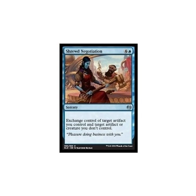 Shrewd Negotiation Foil Kaladesh 064 274 Magic The Gathering