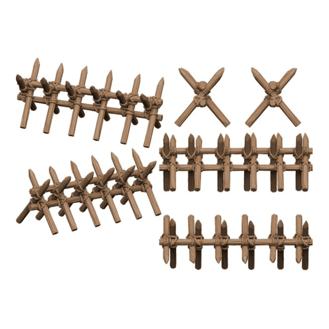 Zombicide: Green Horde: 3D Plastic Obstacles | Chaos Cards