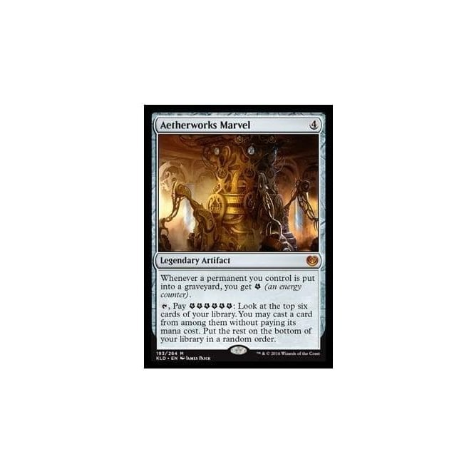 Aetherworks Marvel Foil Kaladesh 193 274 Magic The Gathering