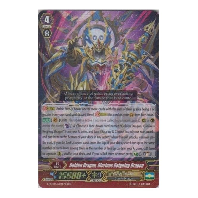 Golden Dragon, Glorious Reigning Dragon : G-BT08-004 - Cardfight!! Vanguard Single Card