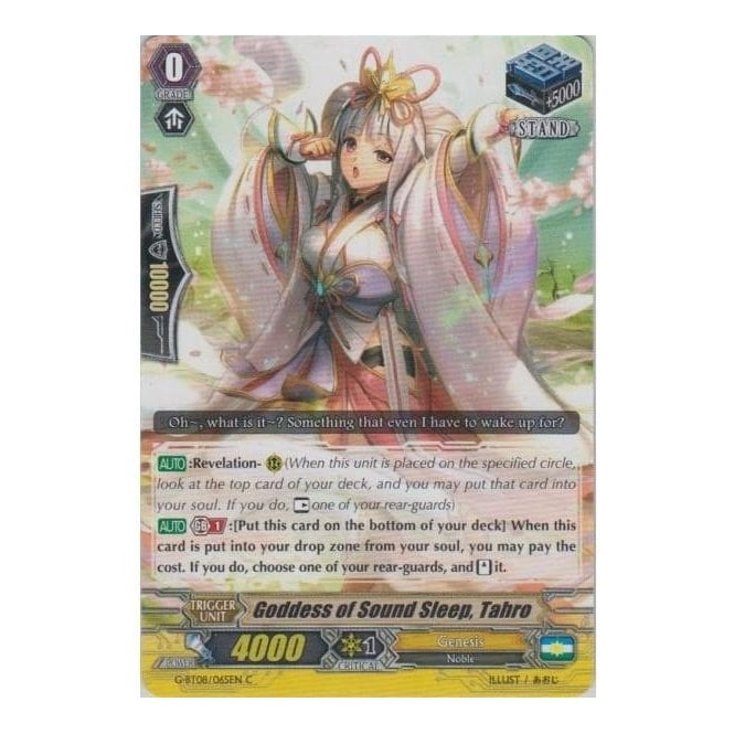 Goddess of Sound Sleep, Tahro : G-BT08-065 - Cardfight!! Vanguard ...