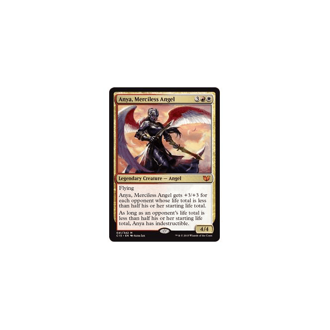 Anya, Merciless Angel : COMMANDER 2015 041/370 - Magic the Gathering ...