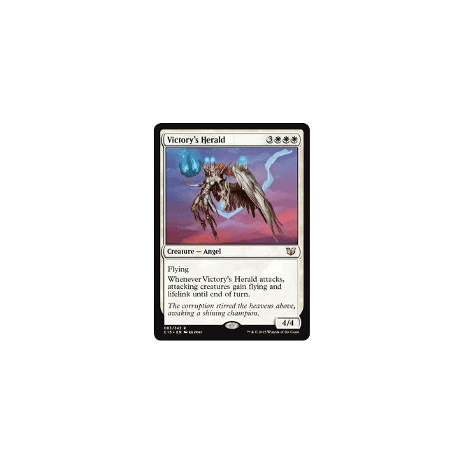 Victory's Herald : COMMANDER 2015 083/370 - Magic the Gathering Single Card