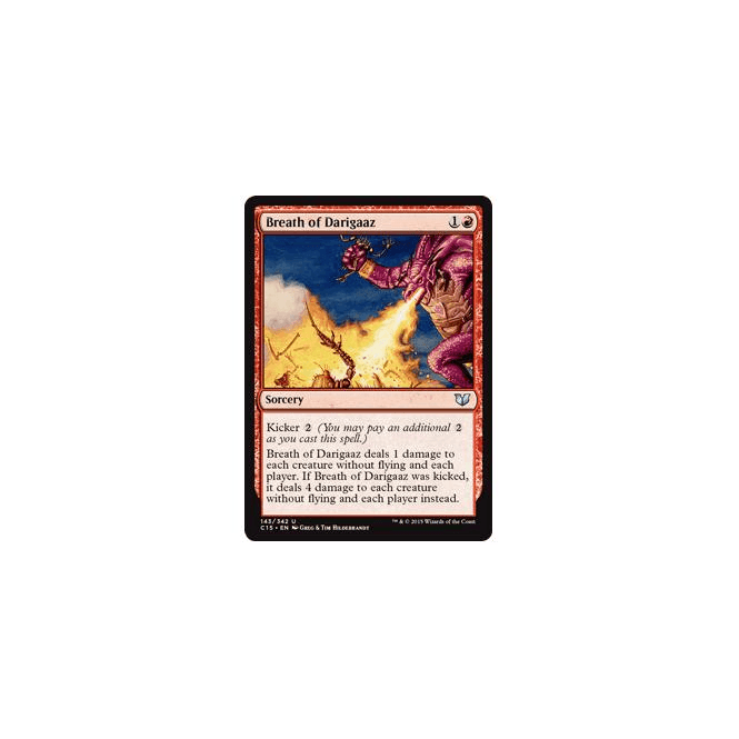 Breath of Darigaaz : COMMANDER 2015 143/370 - Magic the Gathering ...
