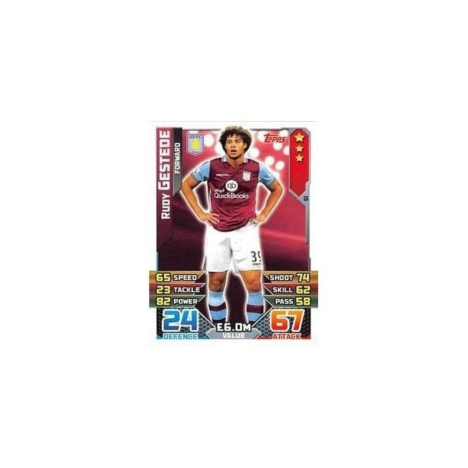 MATCH ATTAX PREMIER LEAGUE 15/16 Single Card : #051 Rudy Gestede ...