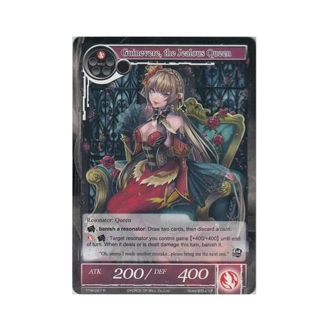 Force of Will Single Card TTW-027 : Guinevere, the Jealous Queen (FOIL) | Chaos Cards