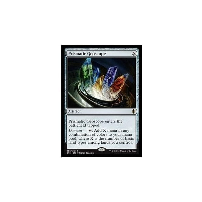 Prismatic Geoscope : COMMANDER 2016 055/351 - Magic the Gathering ...