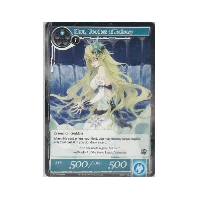 Force of Will Single Card TTW-039 : Hera, Goddess of Jealousy | Chaos Cards