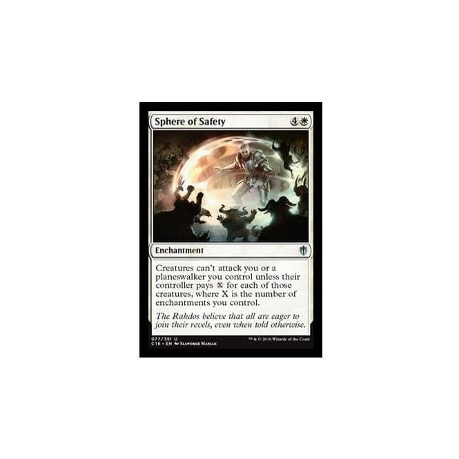 Sphere of Safety : COMMANDER 2016 077/351 - Magic the Gathering Single Card