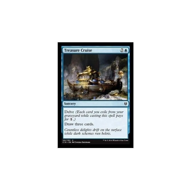 Treasure Cruise : COMMANDER 2016 101/351 - Magic the Gathering Single Card