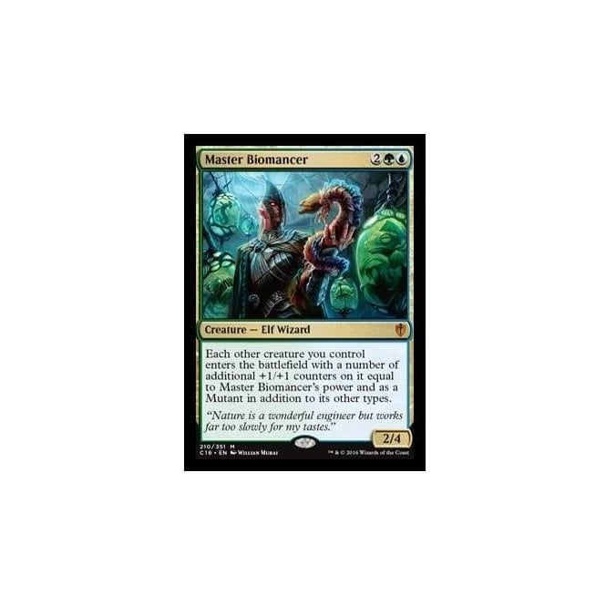 Master Biomancer : COMMANDER 2016 210/351 - Magic the Gathering Single Card