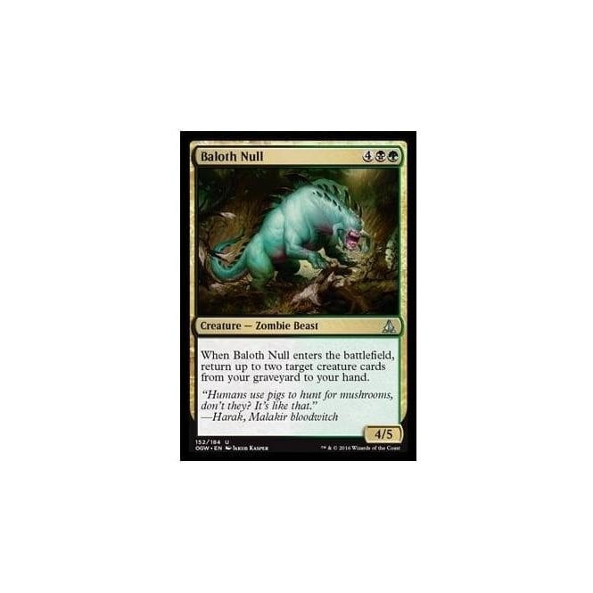 Baloth Null : OATH OF THE GATEWATCH 152/184 - Magic the Gathering ...