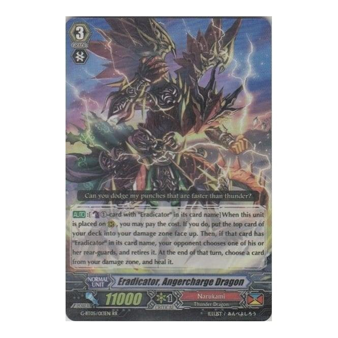 Eradicator, Angercharge Dragon : G-BT05-013 - Cardfight!! Vanguard ...