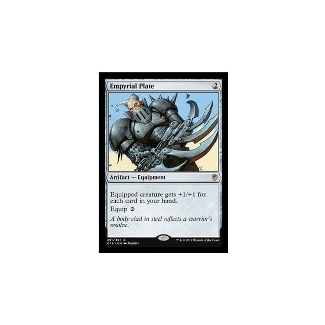Empyrial Plate : COMMANDER 2016 251/351 - Magic the Gathering Single Card
